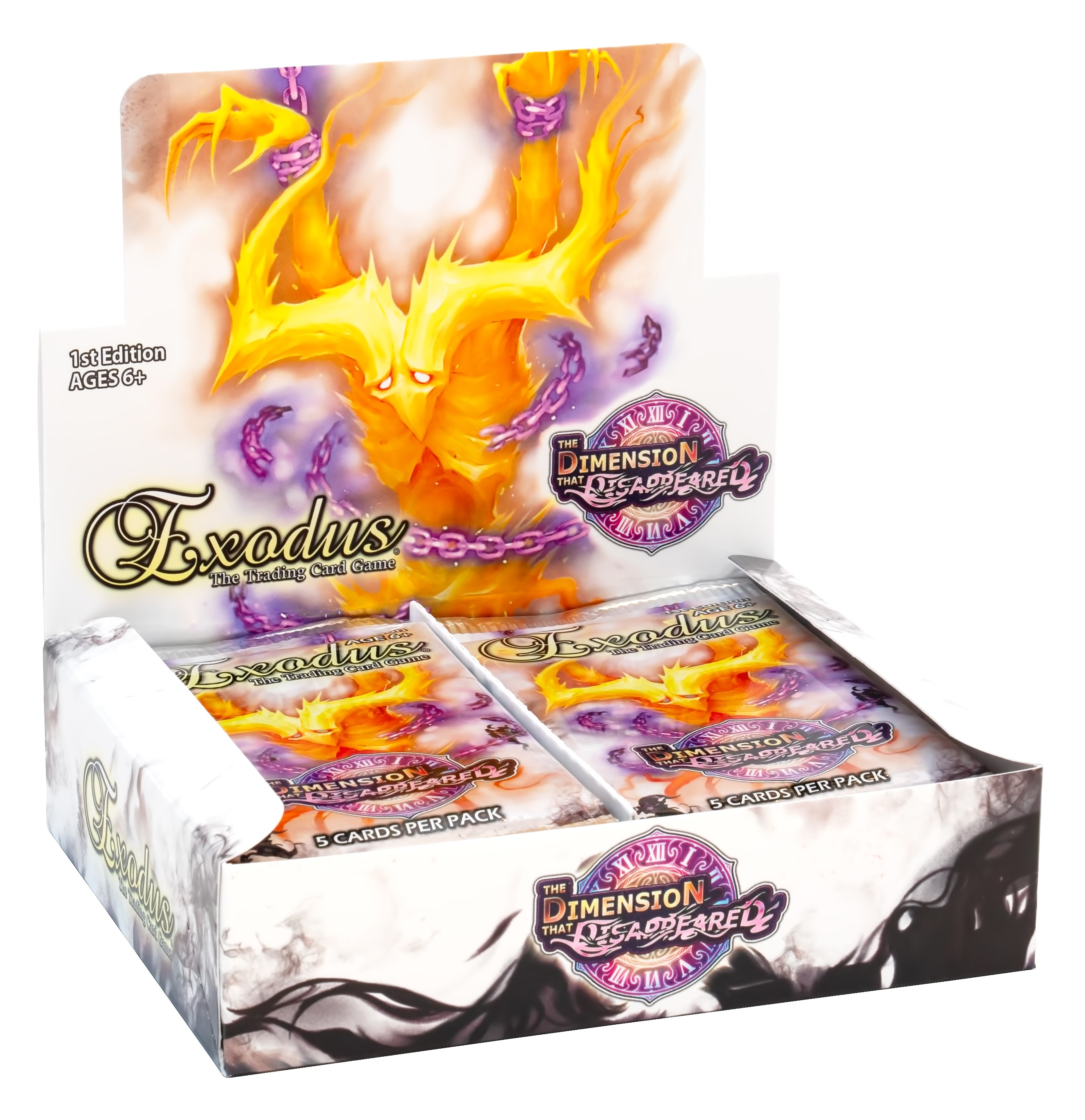 Exodus TCG: The Dimension that Disappeared Booster Box (First Edition ...