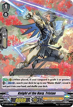 Knight of the Harp, Tristan - Aerial Steed Liberation - Cardfight Vanguard