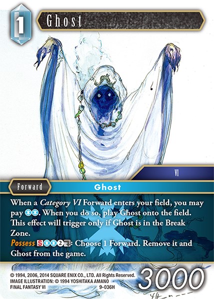 Ghost - Opus IX - Final Fantasy TCG