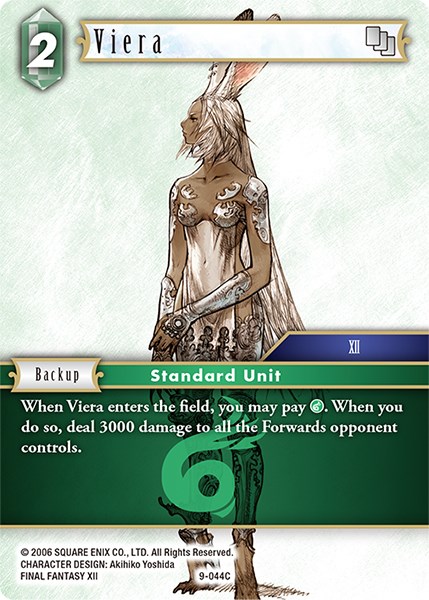 Viera - Opus IX - Final Fantasy TCG