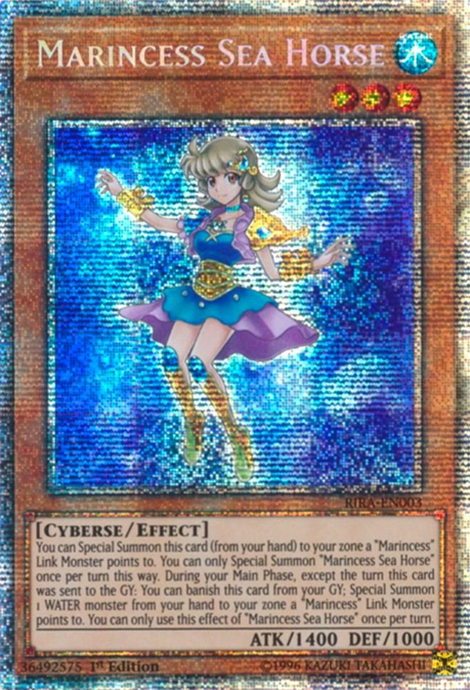 Marincess Sea Horse (Starlight Rare) - Rising Rampage - YuGiOh