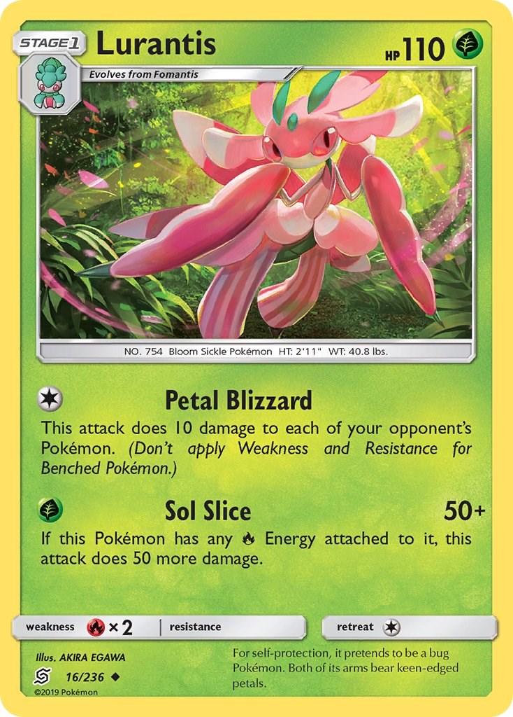 Lurantis - SM - Unified Minds - Pokemon
