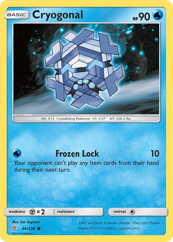 Cryogonal - SM - Unified Minds - Pokemon