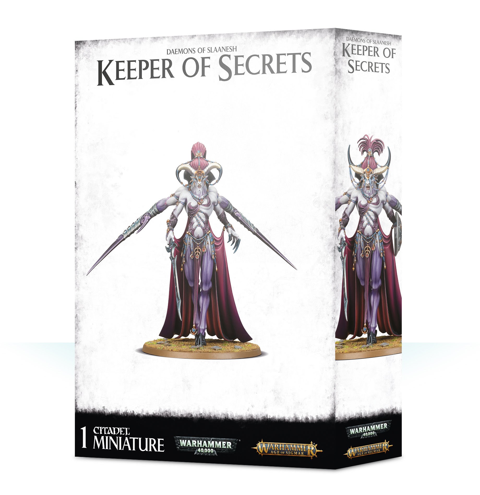 Warhammer: Daemons of Slaanesh - Keeper of Secrets - Warhammer Plastic ...