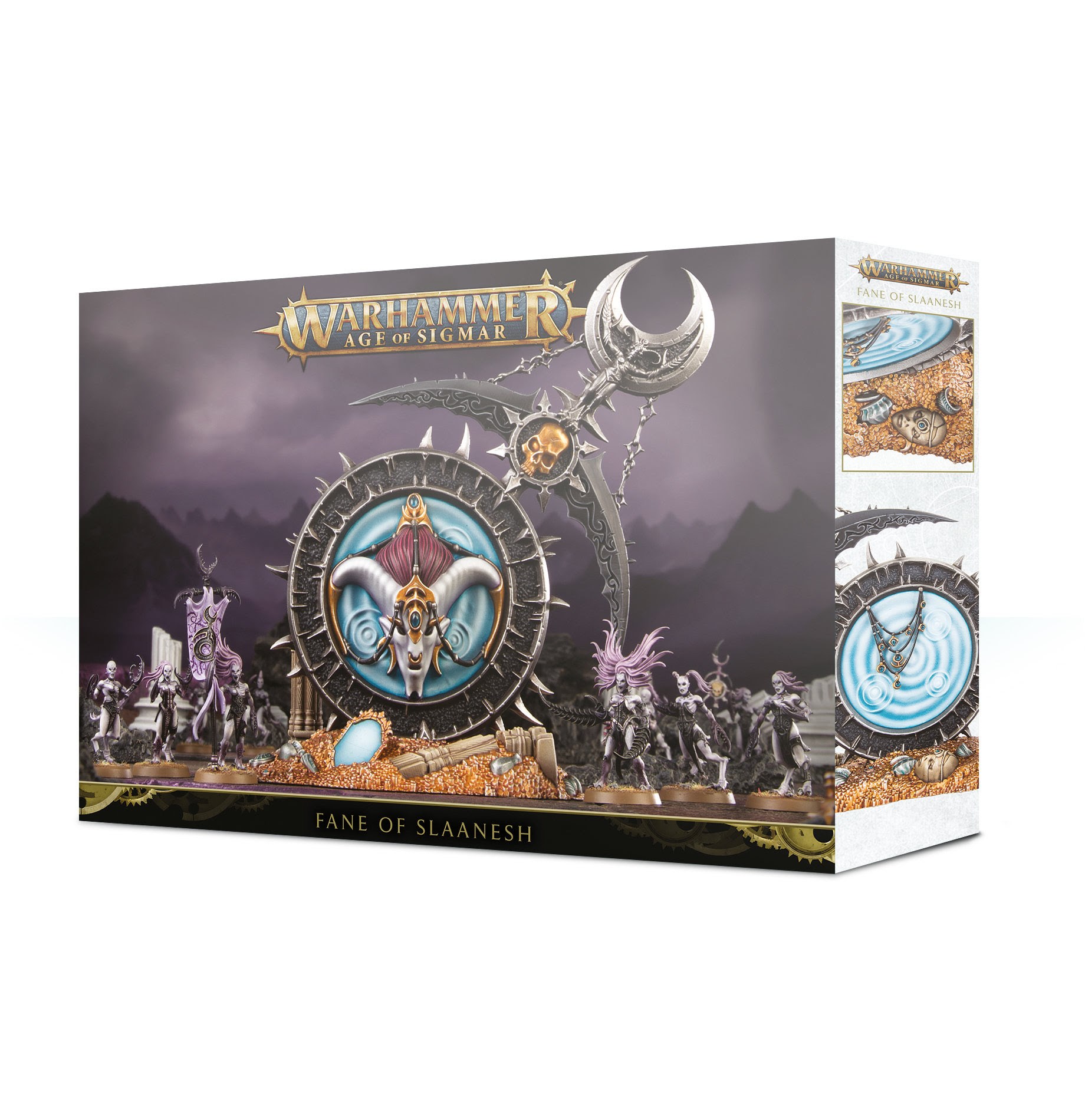 Warhammer: Age of Sigmar - Fane of Slaanesh - Warhammer Plastic Box ...