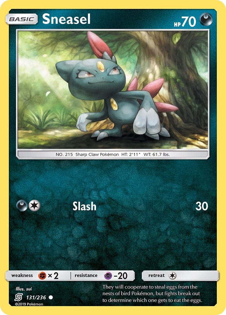 Sneasel - SM - Unified Minds - Pokemon