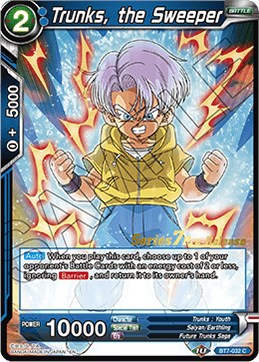 Trunks, the Sweeper - Assault of the Saiyans Pre-Release Cards - Dragon ...