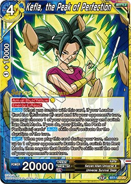 Kefla, the Peak of Perfection - Assault of the Saiyans Pre-Release ...