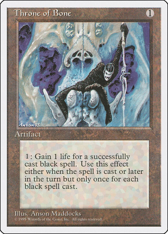 Throne of Bone - Fourth Edition - Magic: The Gathering