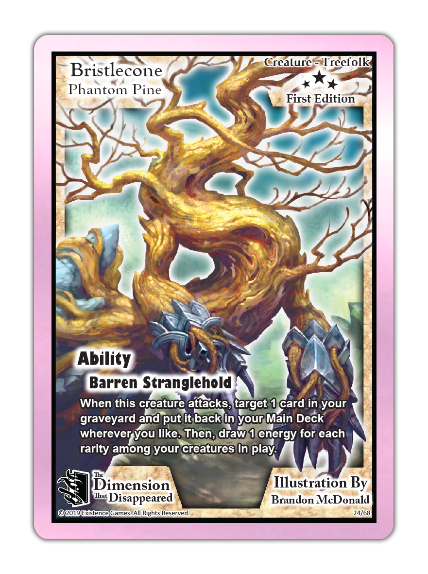 Bristlecone Phantom Pine - The Dimension that Disappeared - Exodus TCG