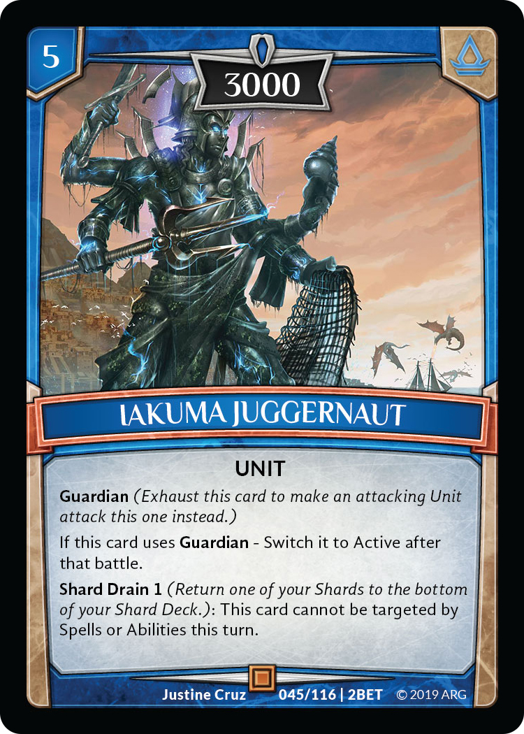 Iakuma Juggernaut - Betrayal - Argent Saga TCG