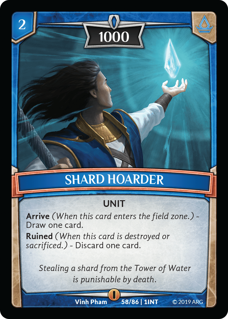 Shard Hoarder - Intro Decks - 2019 - Argent Saga TCG