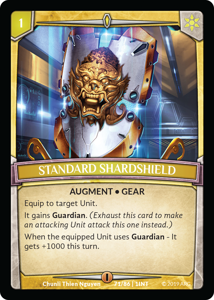 Standard Shardshield - Intro Decks - 2019 - Argent Saga TCG
