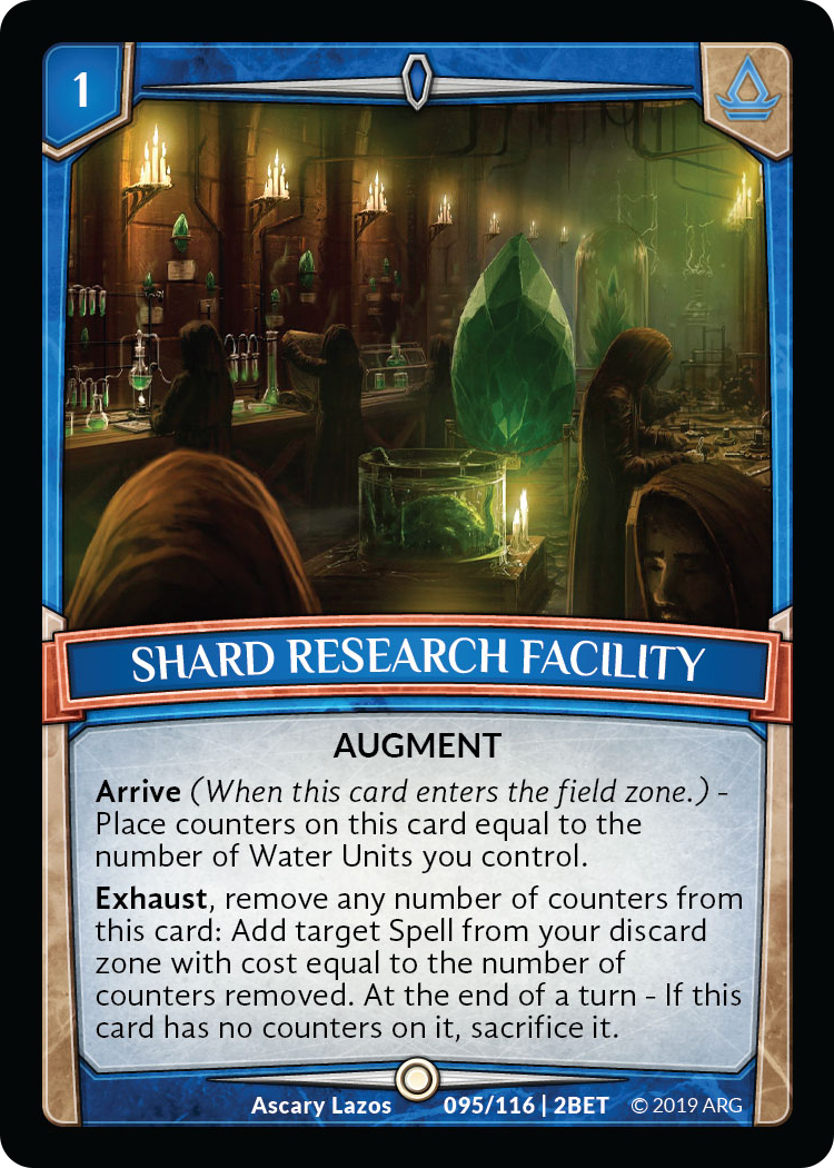 Shard Research Facility - Betrayal - Argent Saga TCG