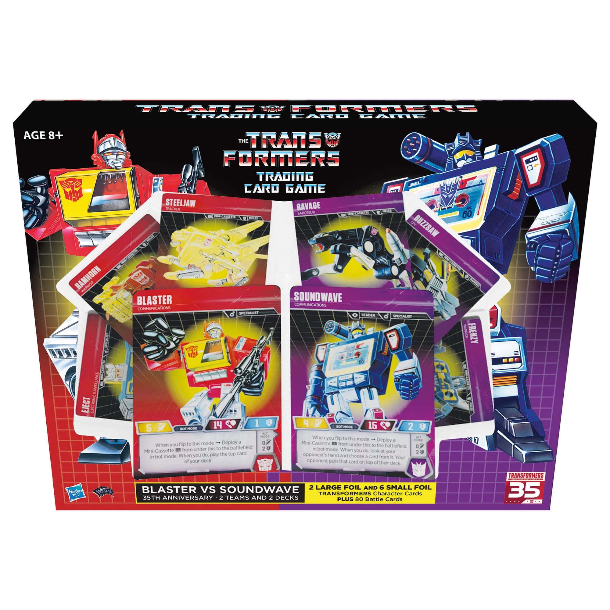 Blaster VS Soundwave Box Set 35th Anniversary Edition - Blaster VS ...