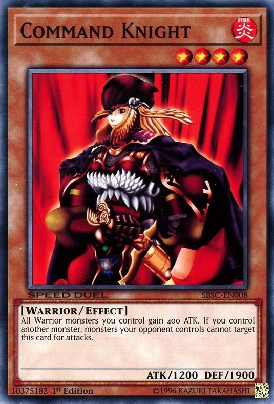 Command Knight - Speed Duel: Scars of Battle - YuGiOh