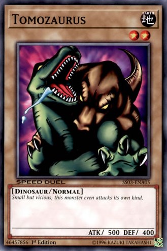 Tomozaurus - Speed Duel Decks: Ultimate Predators - YuGiOh