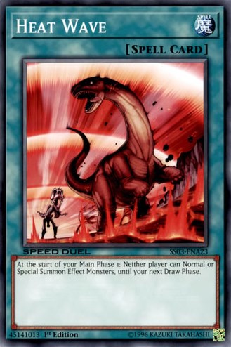 Heat Wave - Speed Duel Decks: Ultimate Predators - YuGiOh