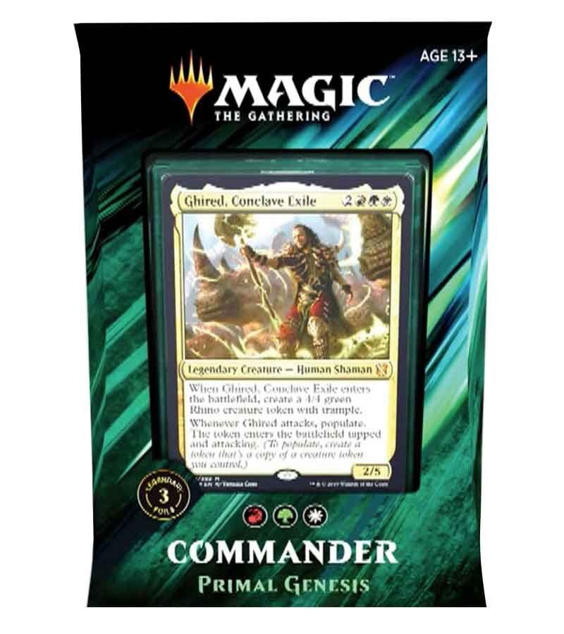 Commander 2019 Deck - Primal Genesis - Commander 2019 - Magic: The ...
