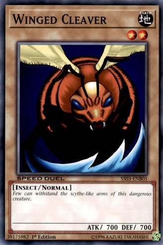 Winged Cleaver - Speed Duel Decks: Ultimate Predators - YuGiOh