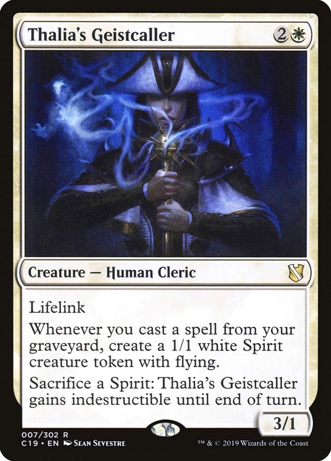 Thalia's Geistcaller - Commander 2019 - Magic: The Gathering