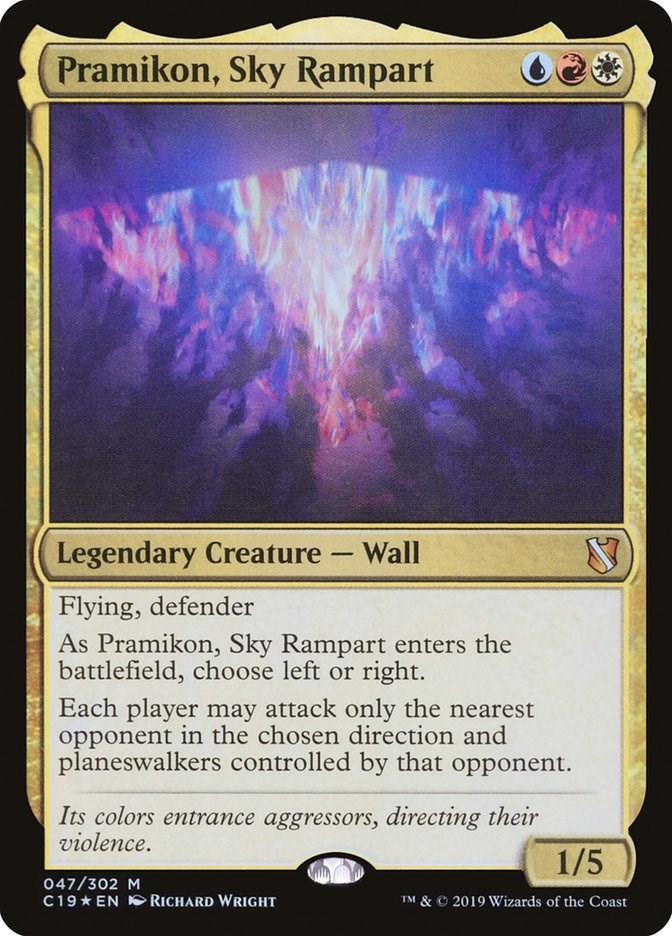Pramikon, Sky Rampart - Commander 2019 - Magic: The Gathering