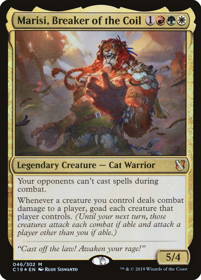 Marisi, Breaker of the Coil - Commander 2019 - Magic: The Gathering