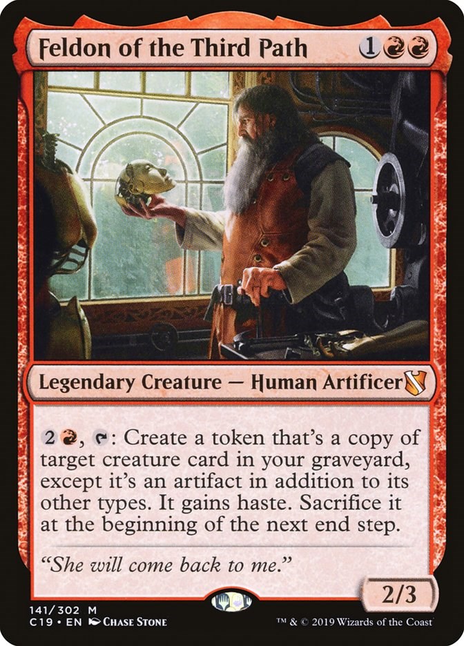 Feldon of the Third Path - Commander 2019 - Magic: The Gathering