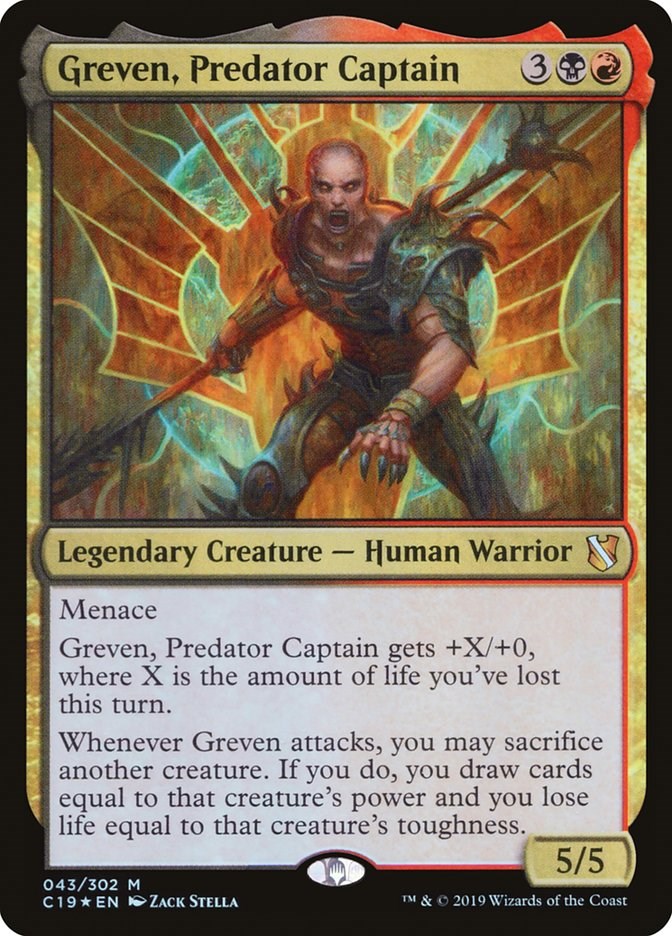 Greven, Predator Captain - Commander 2019 - Magic: The Gathering
