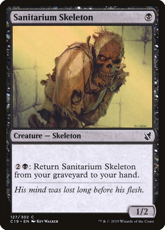 Sanitarium Skeleton - Commander 2019 - Magic: The Gathering