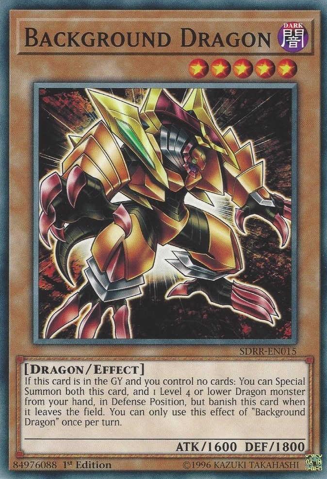 Background Dragon - Structure Deck: Rokket Revolt - YuGiOh