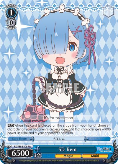 SD Rem - Re:ZERO Vol.2 - Weiss Schwarz