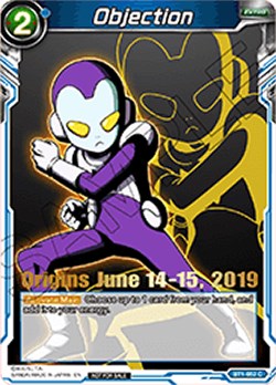 Objection (Origins 2019) - Tournament Promotion Cards - Dragon Ball ...