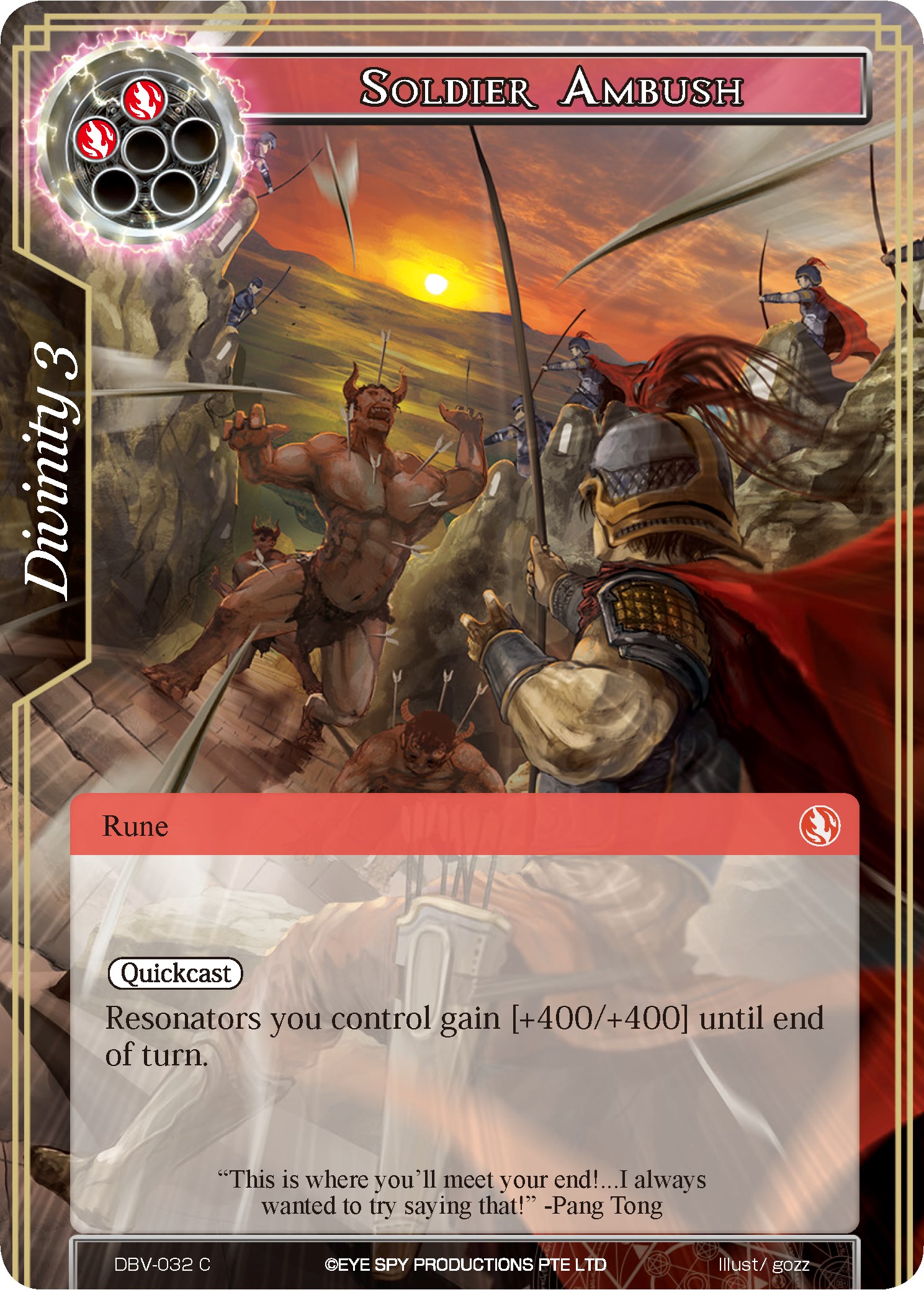 Soldier Ambush - The Decisive Battle of Valhalla - Force of Will