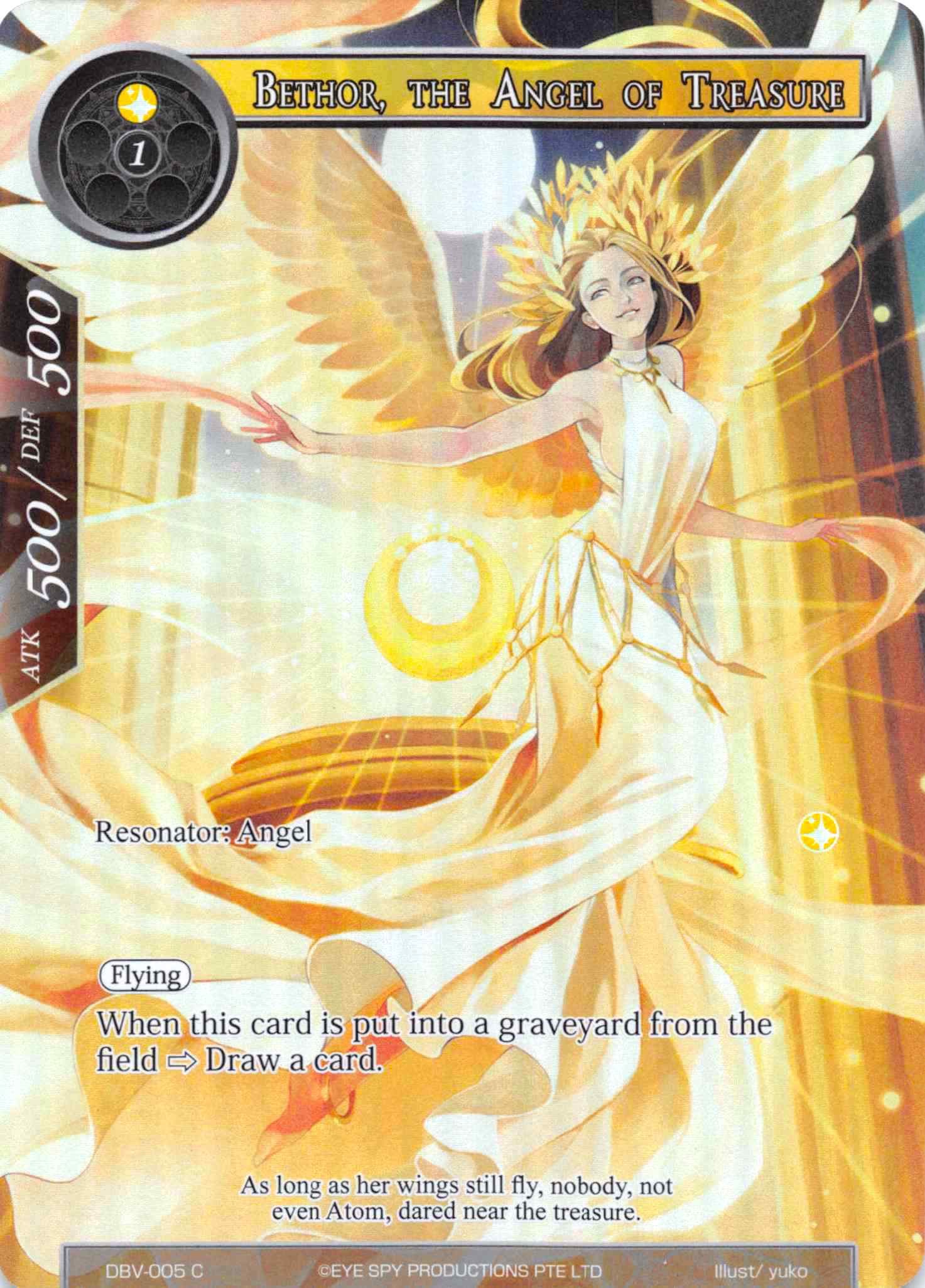 Bethor, The Angel Of Treasure (Full Art) - The Decisive Battle of ...