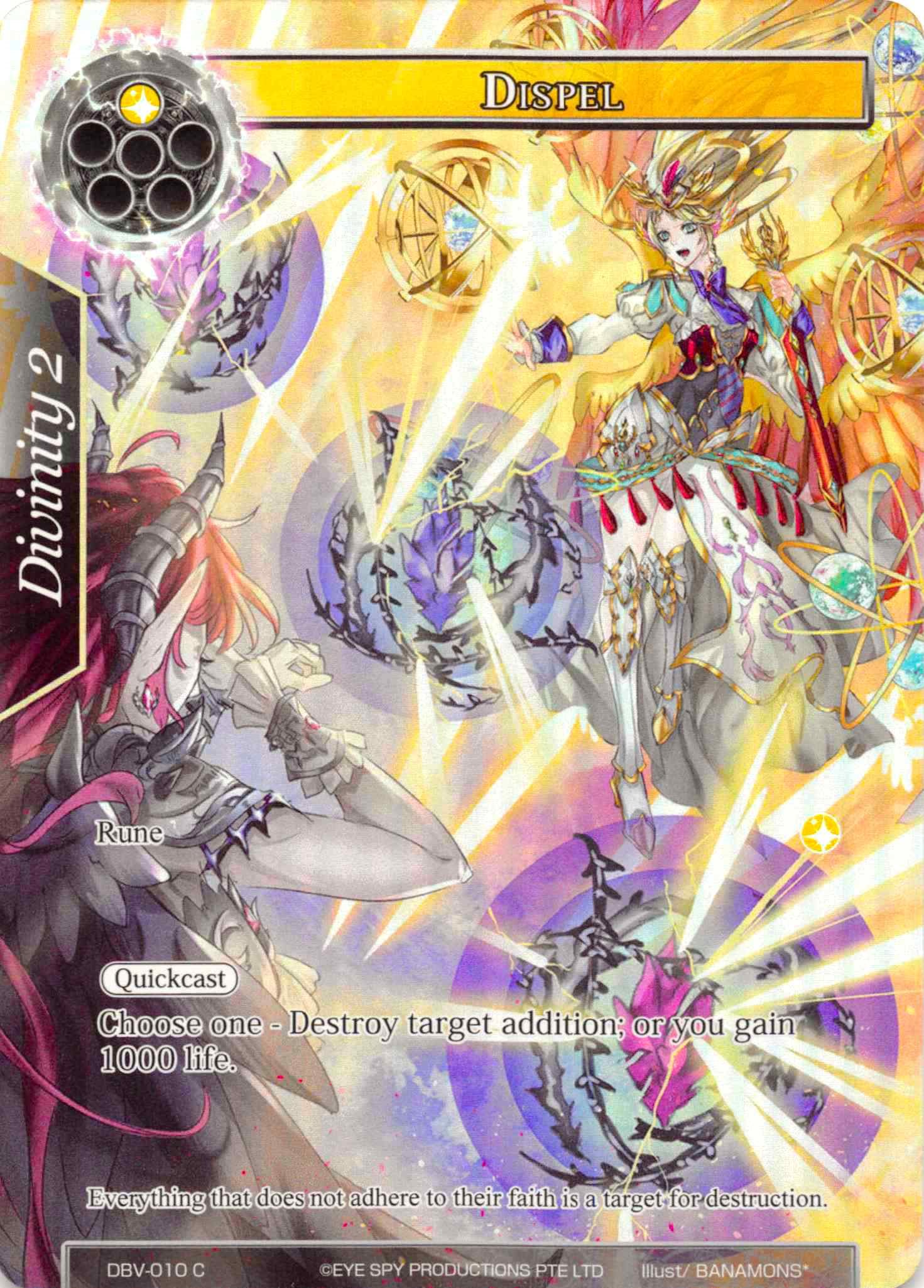 Dispel (Full Art) - The Decisive Battle of Valhalla - Force of Will