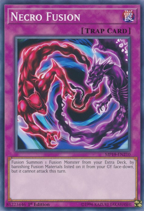 Necro Fusion - 2019 Gold Sarcophagus Tin Mega Pack - YuGiOh