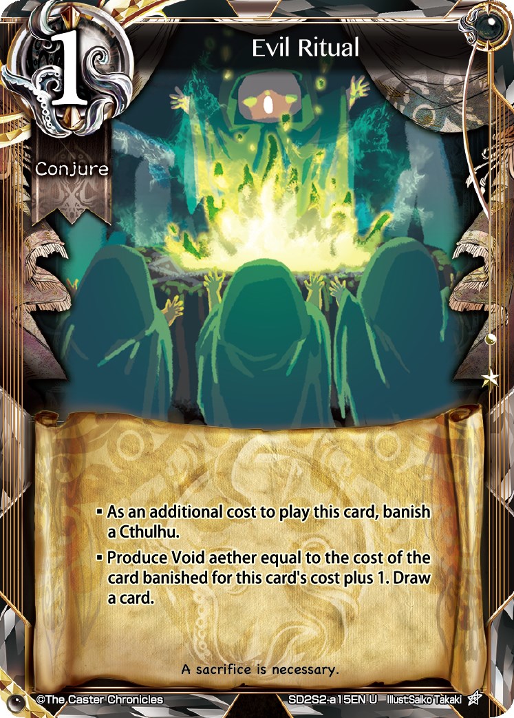 Evil Ritual - SD2S2: Polar Night Dual Deck - The Caster Chronicles
