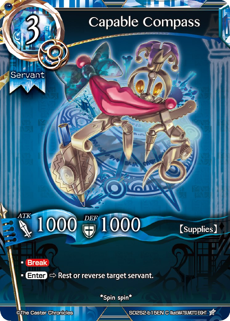 Capable Compass - SD2S2: Polar Night Dual Deck - The Caster Chronicles