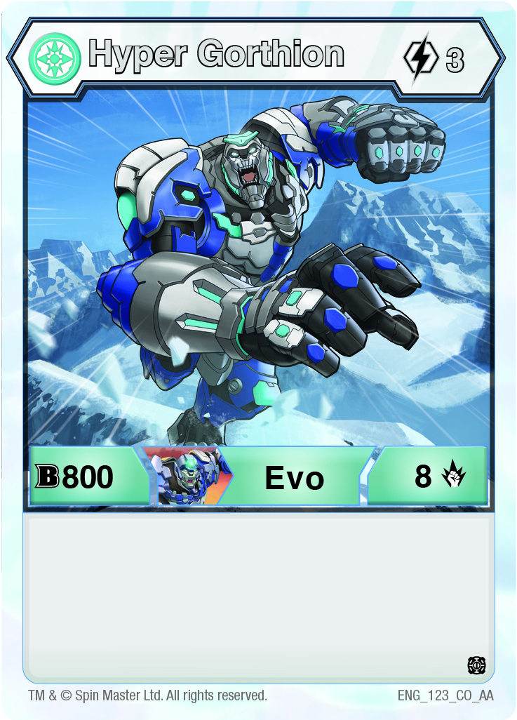 Hyper Gorthion - Age of Aurelus - Bakugan TCG