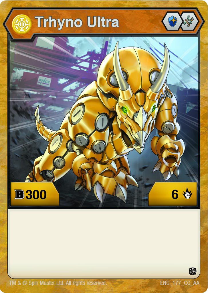Trhyno Ultra - Age of Aurelus - Bakugan TCG