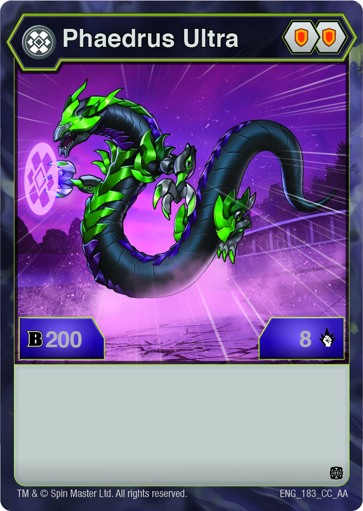Phaedrus Ultra (183) - Age of Aurelus - Bakugan TCG