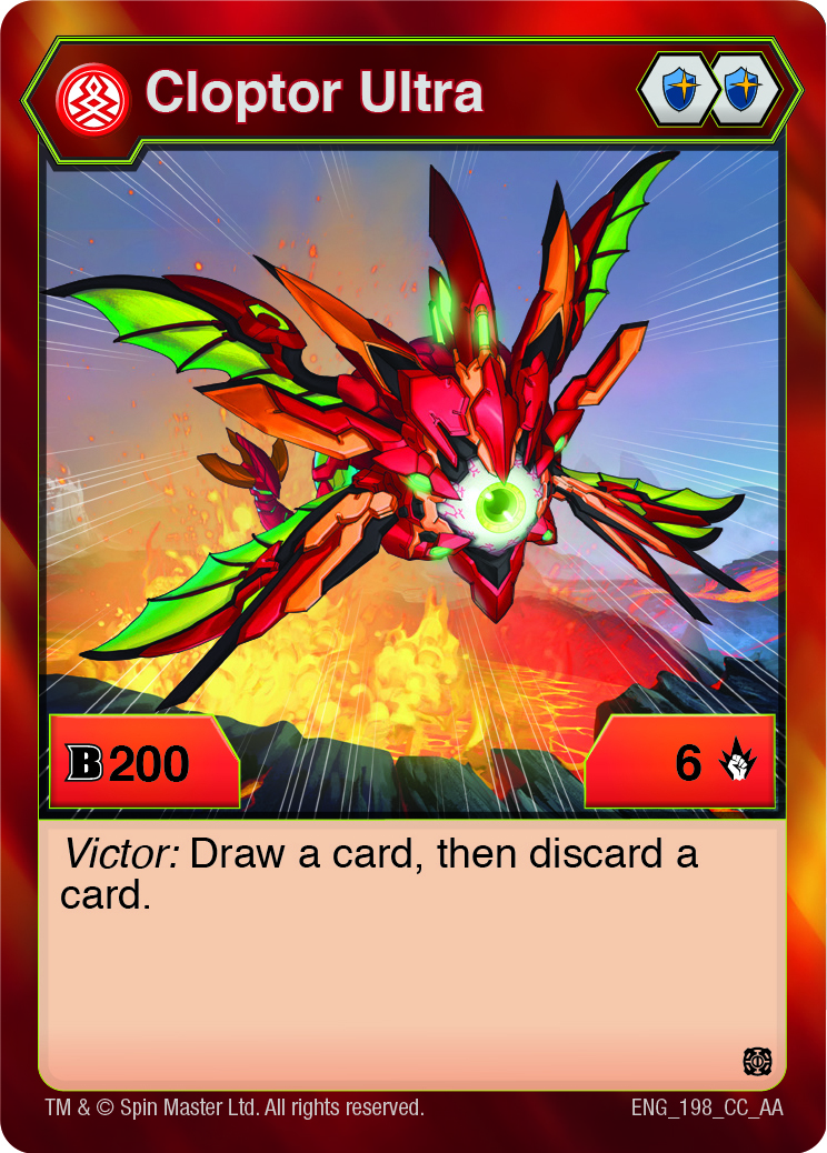 Cloptor Ultra (198) - Age of Aurelus - Bakugan TCG