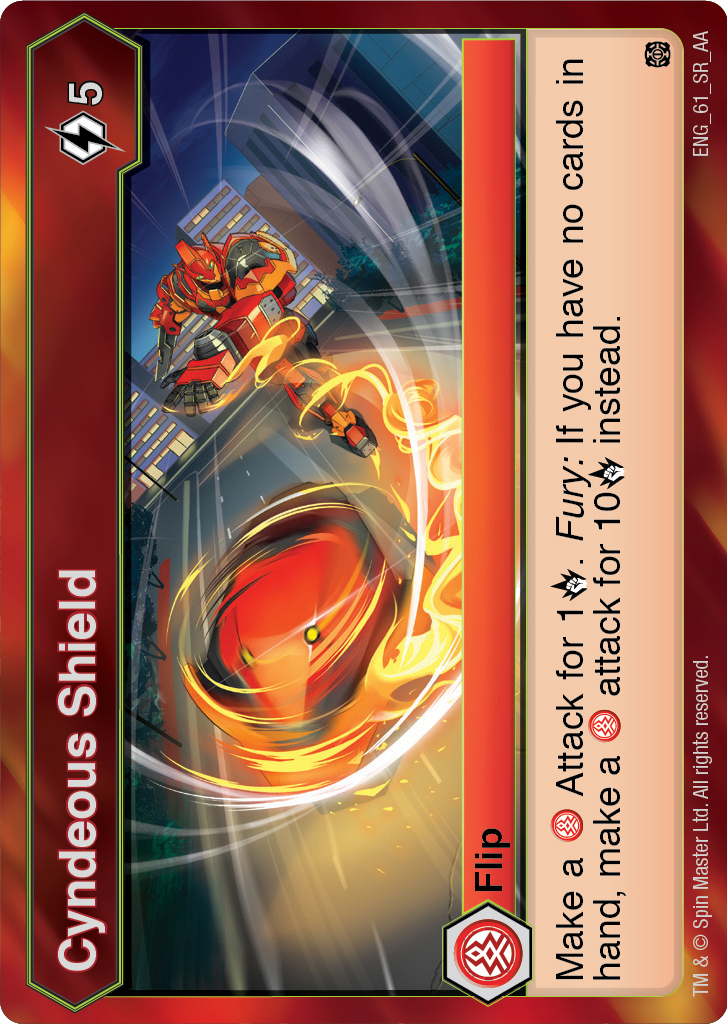Cyndeous Shield - Age of Aurelus - Bakugan TCG