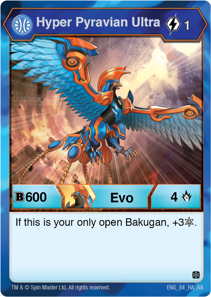 Hyper Pyravian Ultra - Age of Aurelus - Bakugan TCG