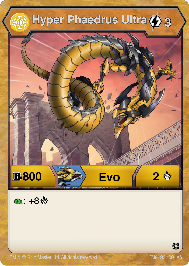 Hyper Phaedrus Ultra (93) - Age of Aurelus - Bakugan TCG