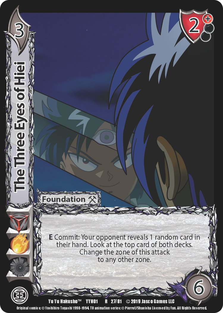 The Three Eyes of Hiei - Yu Yu Hakusho - UniVersus