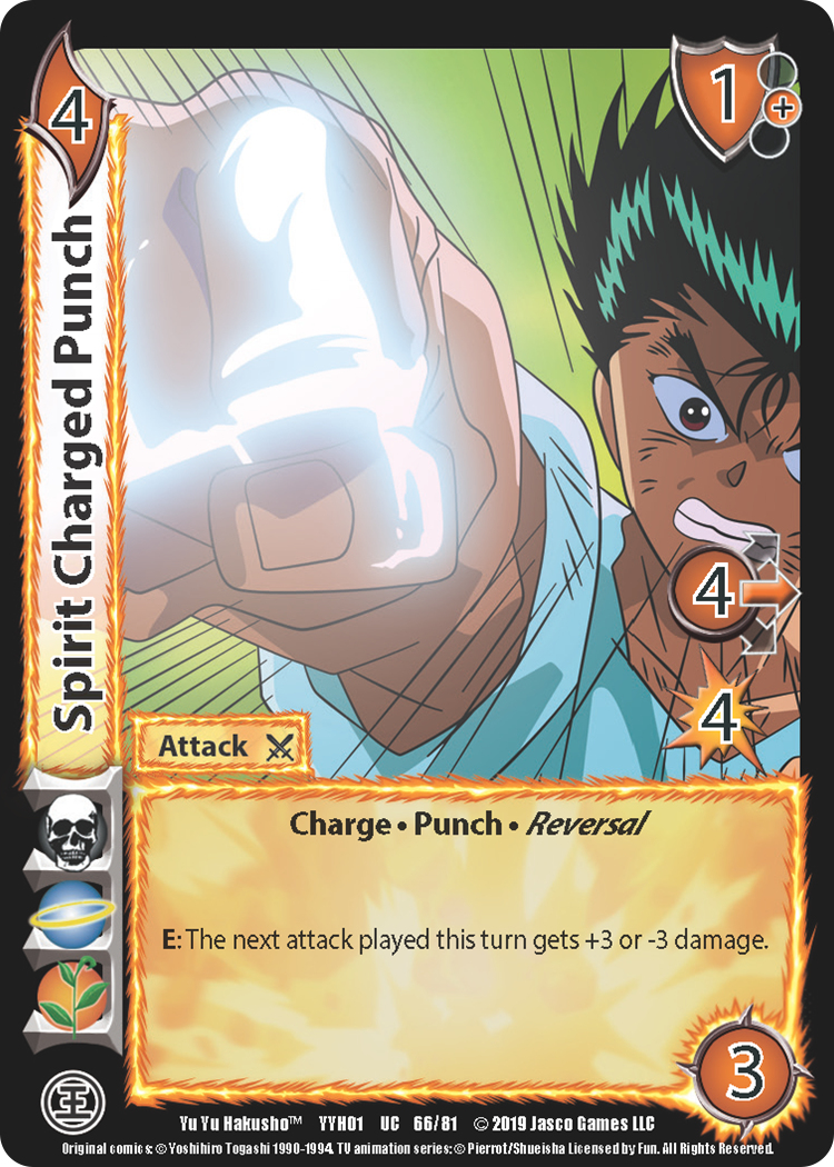 Spirit Charged Punch - Yu Yu Hakusho - UniVersus