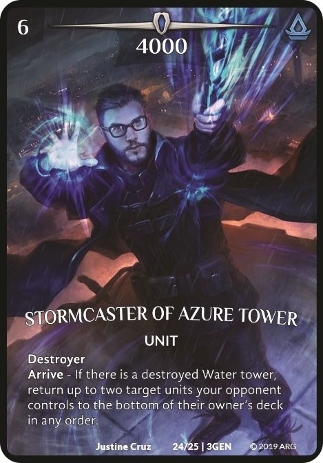 Stormcaster of Azure Tower - Expansion Pack 1: Generations - Argent ...