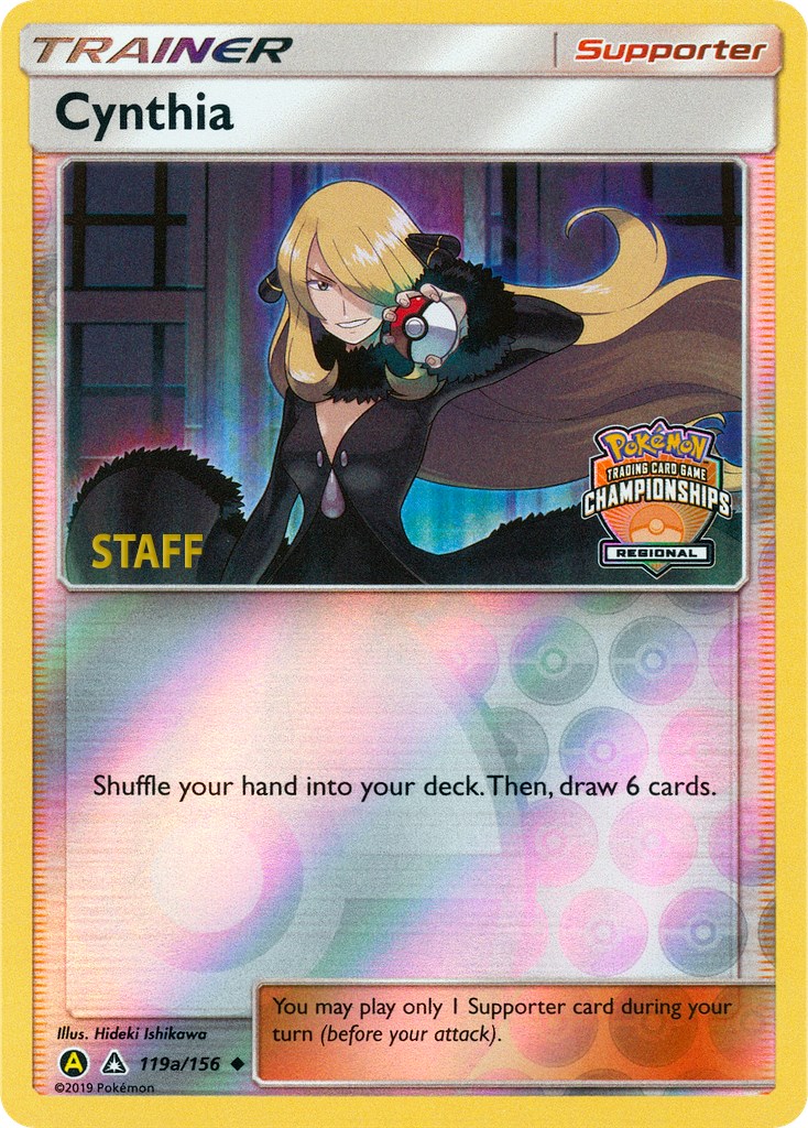 Cynthia - 119a/156 (Regional Championships) [Staff] - League ...